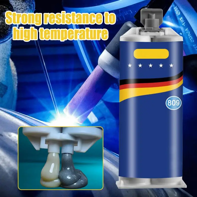 Colle De Réparation De Métal A + B, Colle De Réparation De Soudure À ...