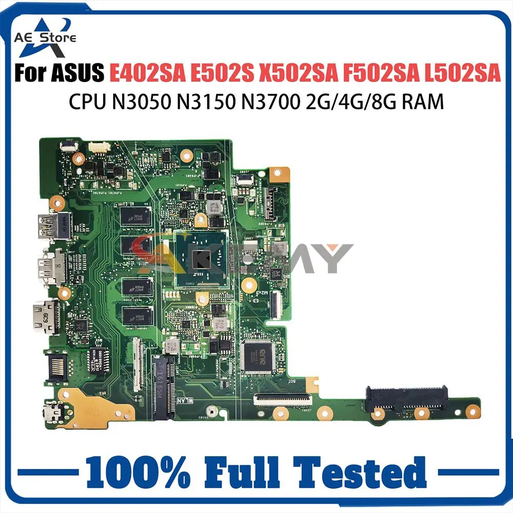 For ASUS Laptop Motherboard E402NA Mainboard Vivobook E402N F402NA ...