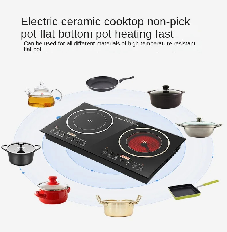 Recessed-Electric-Stoves-Mini-Induction-Cooker-3500-W-Cooktop-Stove ...