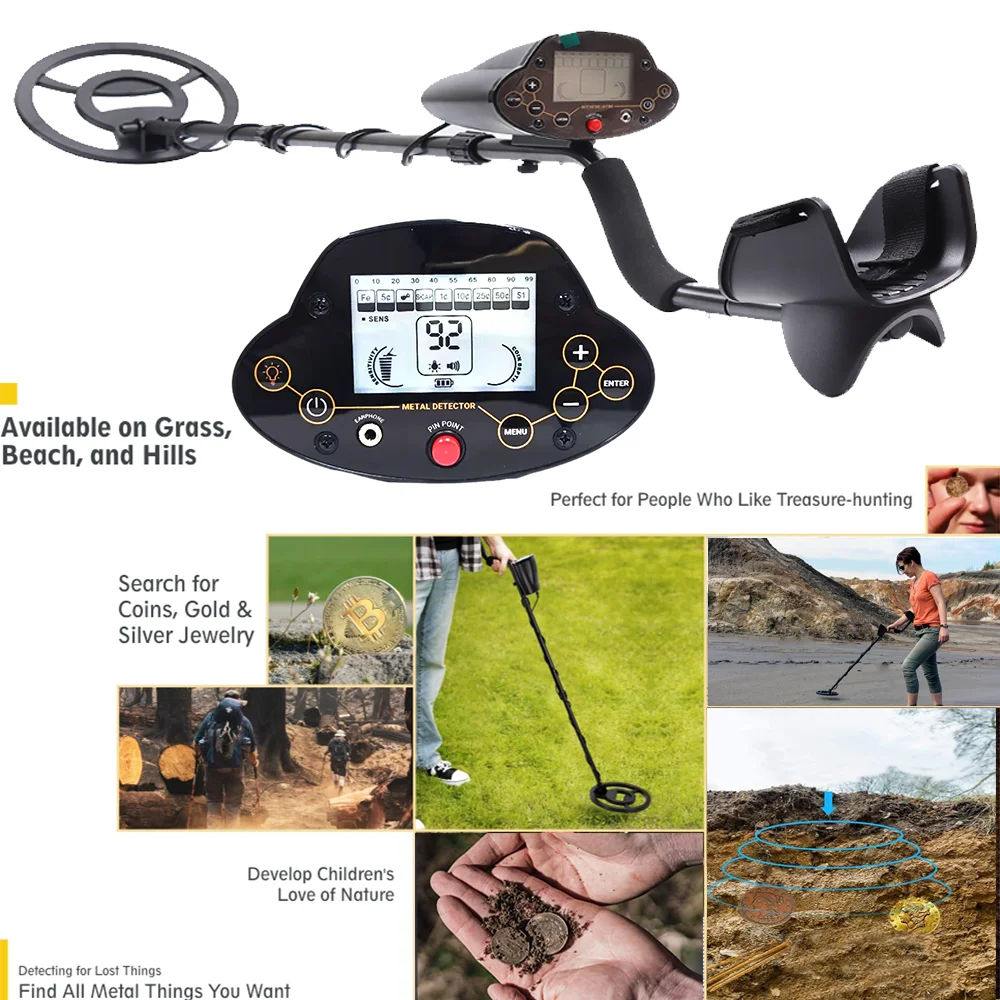 Professional-Under-Ground-Metal-Detector-IP68-waterproof-MD-5040 ...