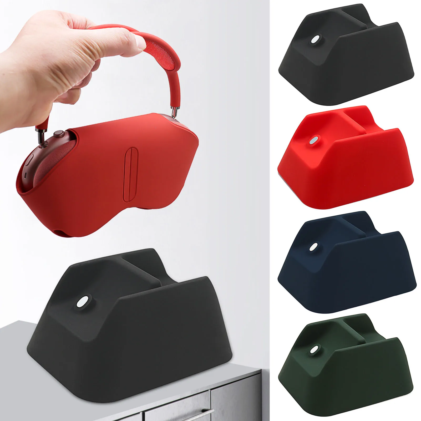 1PC-For-AirPods-Max-Wireless-Bluetooth-Headphone-Charger-Dock-Stand ...