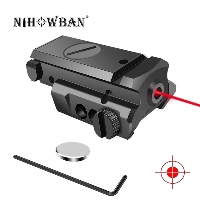 Tactical Red Dot Scope Laser Sight Laser Pointer for Rifle Pistol ...