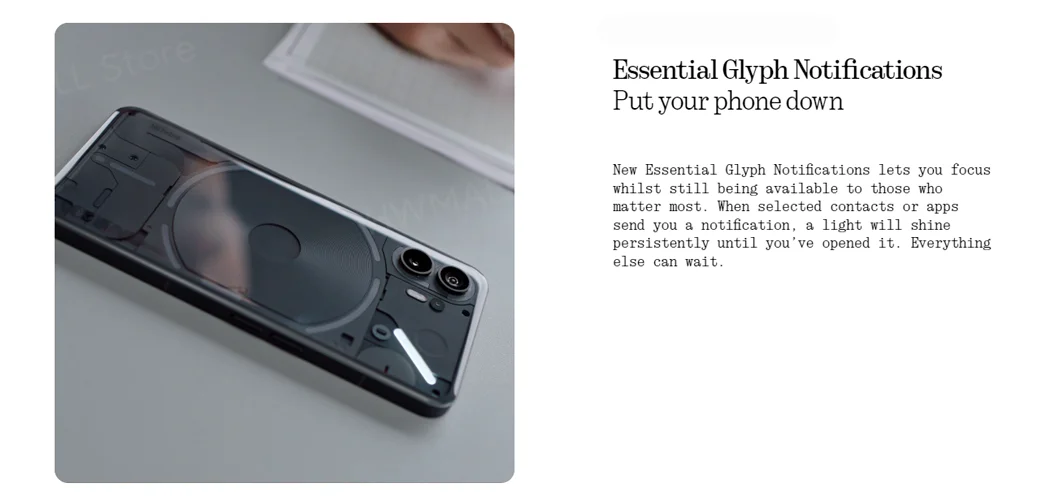 Celular Nothing Phone 2 12GB 256GB - Negro- A065 NOTHING | falabella.com