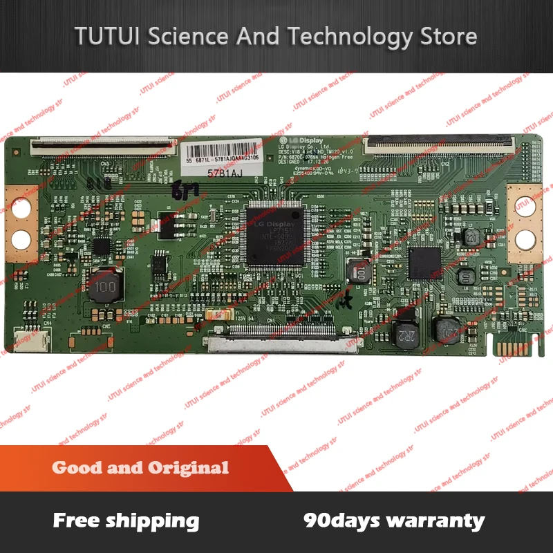 6870C-0769A V18_43-65UHD_TM120_v1.0 T-Con Board For LG Display ...