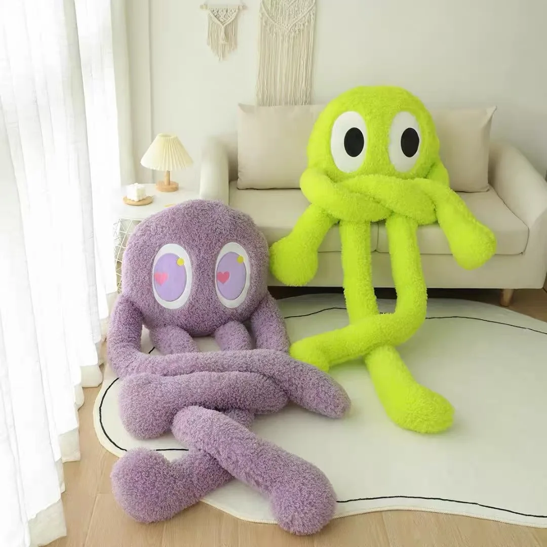 Giant-Octopus-Comfort-Pillows-Plush-Green-Alien-Monster-Toy-Stuffed ...
