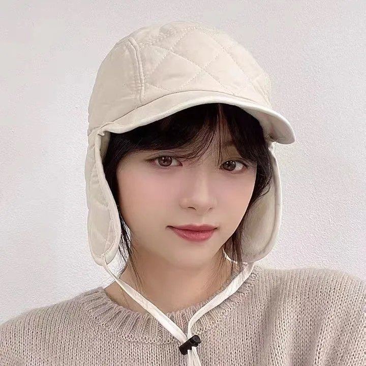 Japanese-Lamb-Wool-Ear-Protection-Lei-Feng-Hat-Men-s-and-Women-s-Casual ...