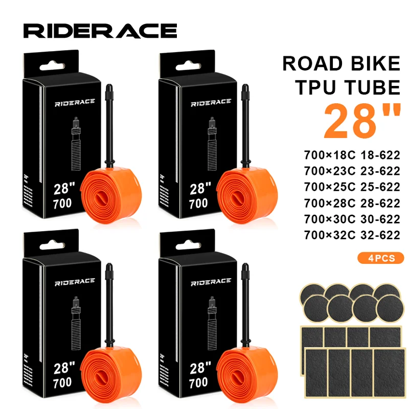 Bike Inner Tube 700Cx18 25 28 32 Ultralight TPU Material Road Bicycle ...