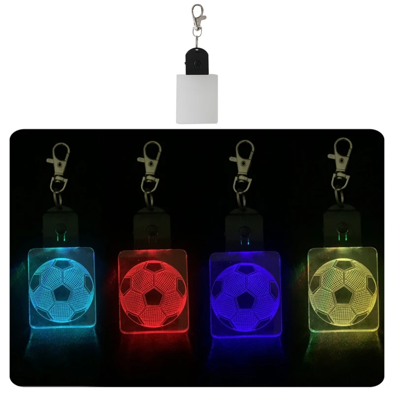 Classic-LED-Light-Keychain-Key-Fob-Keychain-Blank-Acrylic-Key-Ring ...