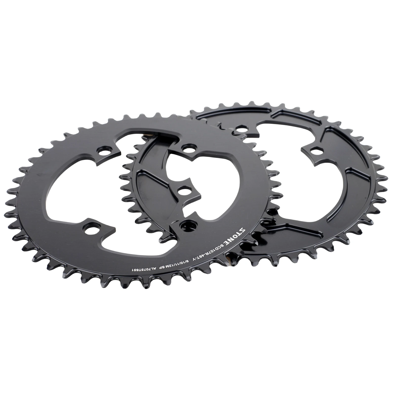 Stone Round Chainring 107BCD for Sram Rival Crankset 107 Bcd Road Bike ...