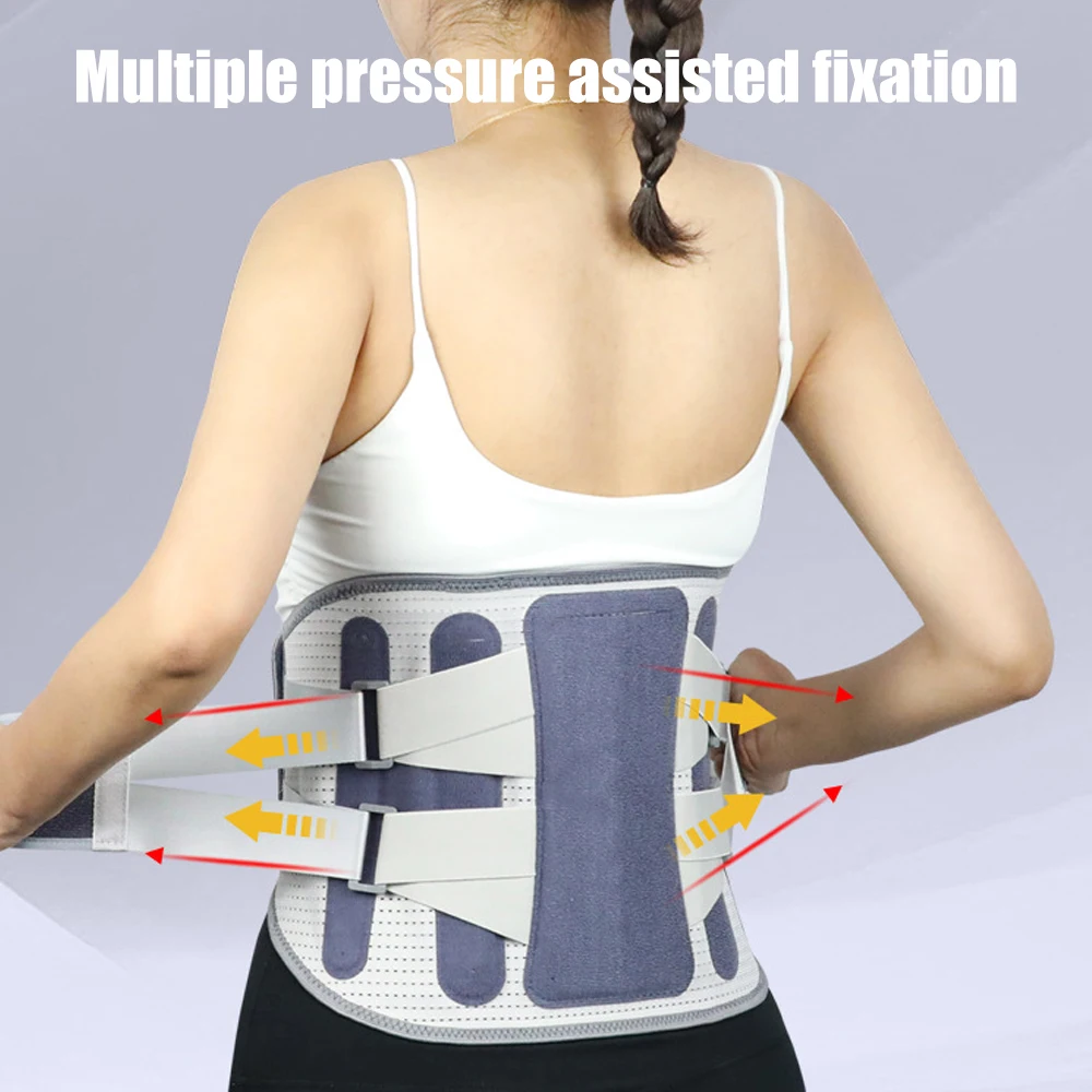 1PCS Back Brace for Lower Back Pain Relief with Bionic Support Plate ...