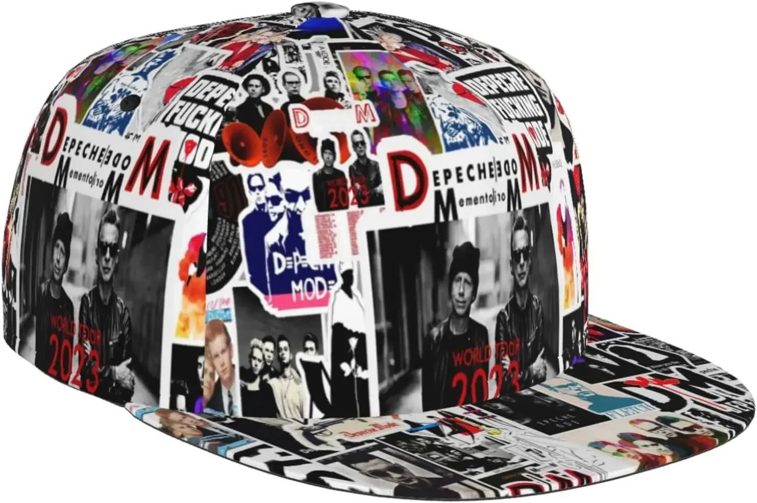 Depeche-Rock-Mode-Band-Hat-Flat-Brimmed-Baseball-Cap-Dad-Ball-Hat ...