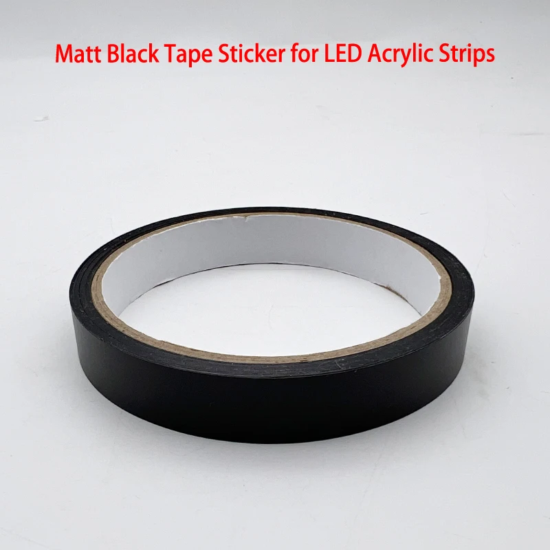 Smoke-Matt-Black-Tape-Sticker-for-18-in-1-LED-Acrylic-Light-Guide-Fiber ...
