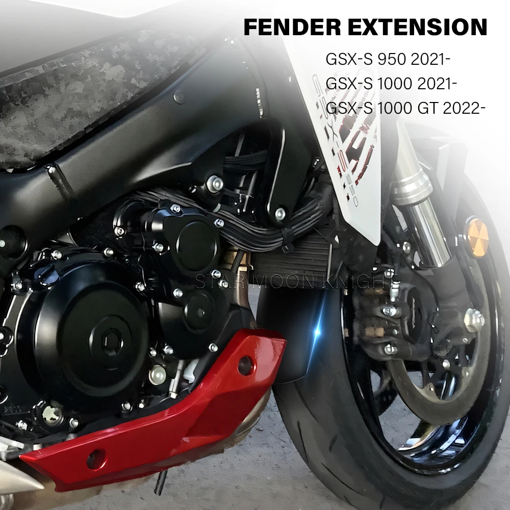 Front Mudguard Extender For Suzuki GSX-S950 GSX-S 950 2021- GSX-S 1000 ...