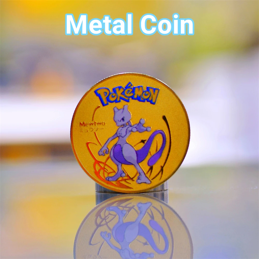 Pokemon-Coins-Metal-Gold-Mewtwo-Coin-Anime-Commemorative-Coins ...