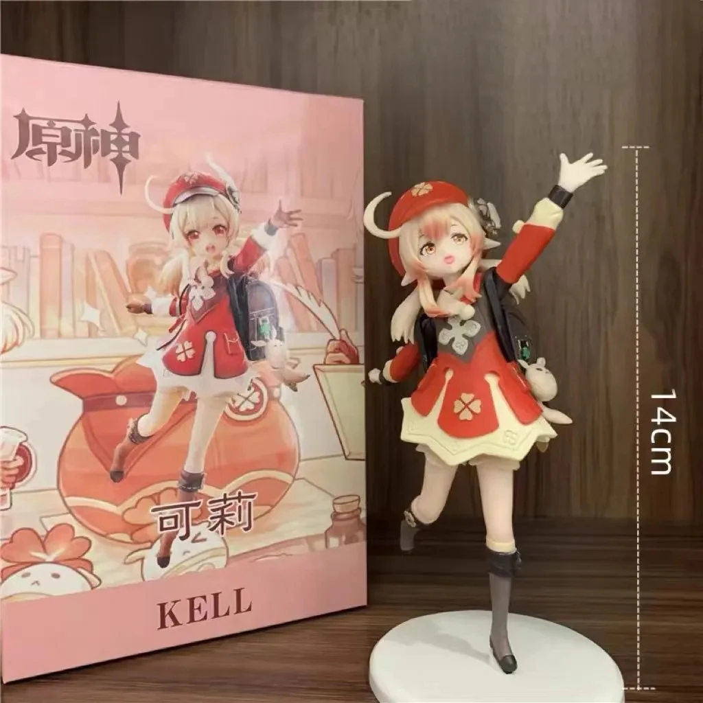 Genshin Impact figura de acción de Anime, figura Klee, modelo ...
