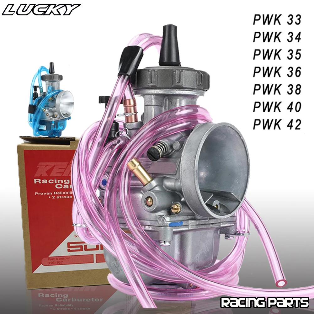PWK Carburetor 33 34 35 36 38 40 42mm Universal 2T 4T Engine Dirt Bike ...