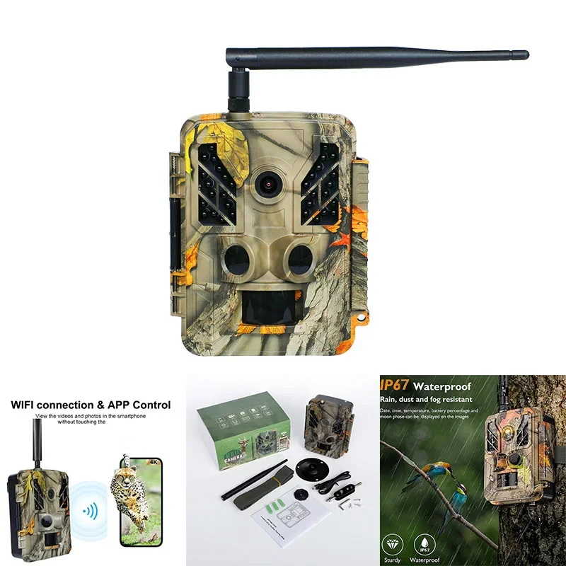 4K-Hunting-Trail-Camera-With-WIFI-APP-0-2s-Trigger-IR-Range-30m-IP67 ...