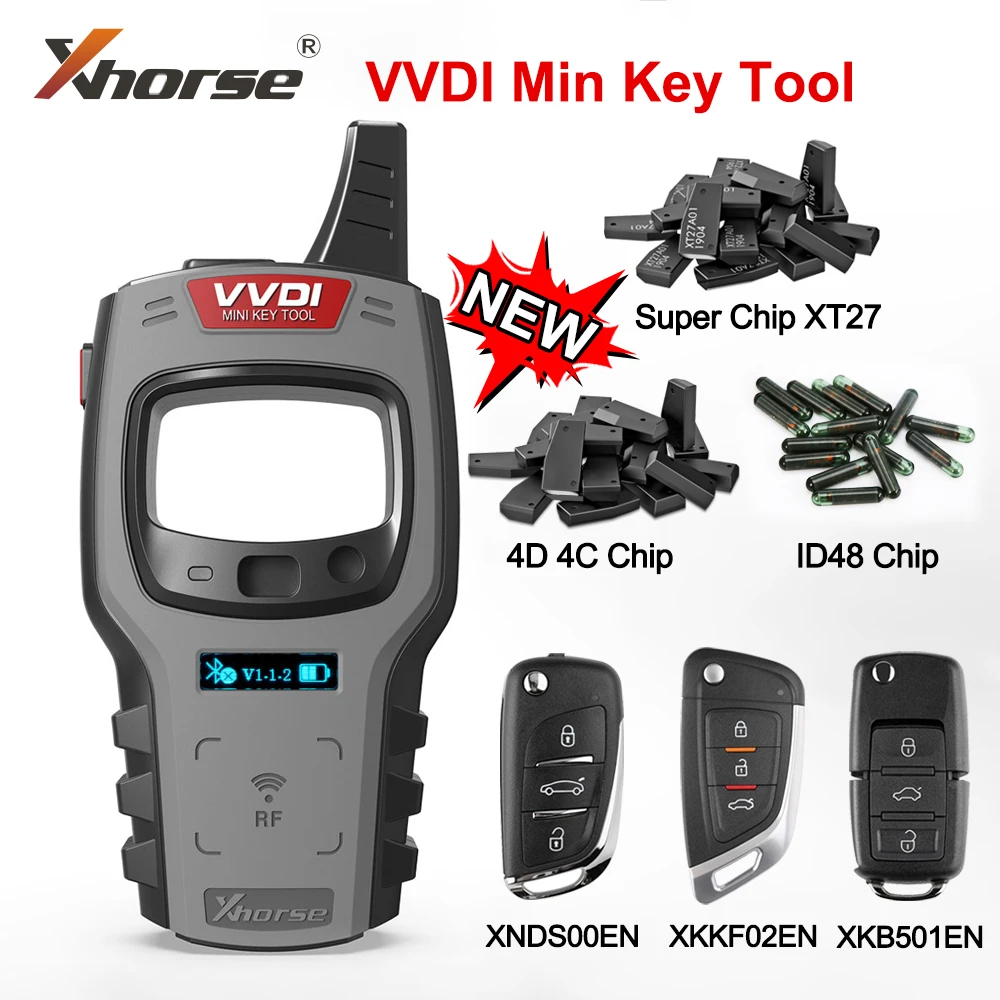 Xhorse Vvdi Mini Key Tool Programmation Clé À Distance De Voiture Avec ...