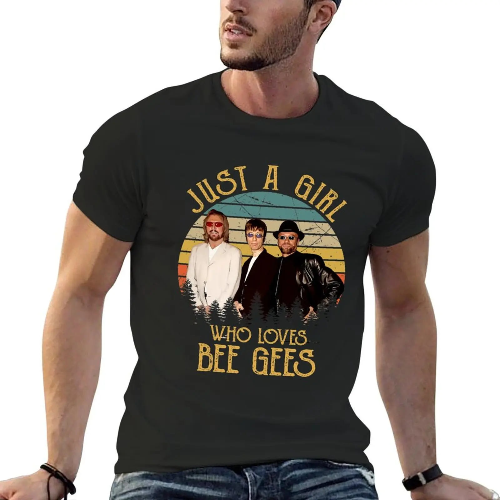 Vintage-Just-A-Girl-Who-Loves-Bee-Gees-T-shirt-anime-tees-sweat-plain ...