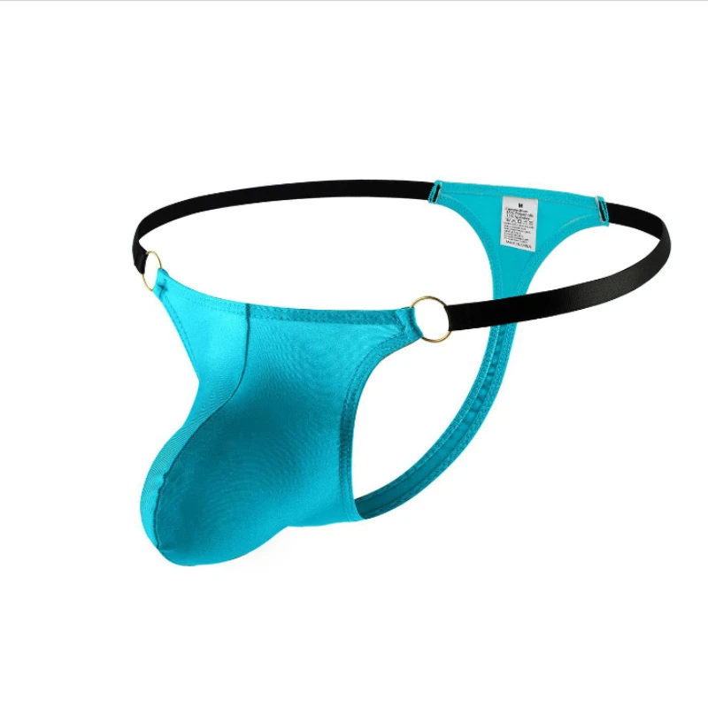 European Size Big Bulge Pouch Underwear Gay Man Thongs G String Ultra
