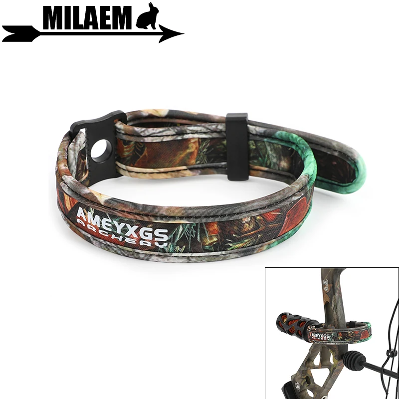 Archery-Bow-Wrist-Sling-Adjustable-Wrist-Strap-Braided-Compound-Bow ...