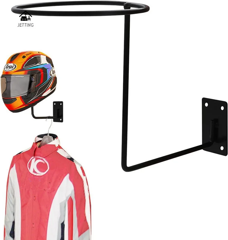 Bicycle-Motorcycle-Helmet-Display-Stand-Wall-Mount-Holder-Sports ...