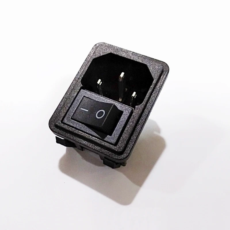 NCHTEK-10A-250V-Power-Socker-Switch-IEC-320-C14-3Pin-Male-Inlet-Power ...