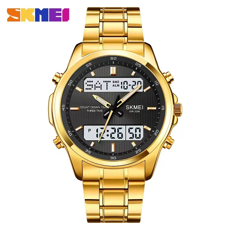 SKMEI-2049-Mens-Back-Light-Sport-Watch-Waterproof-Alarm-Clock-relogio ...