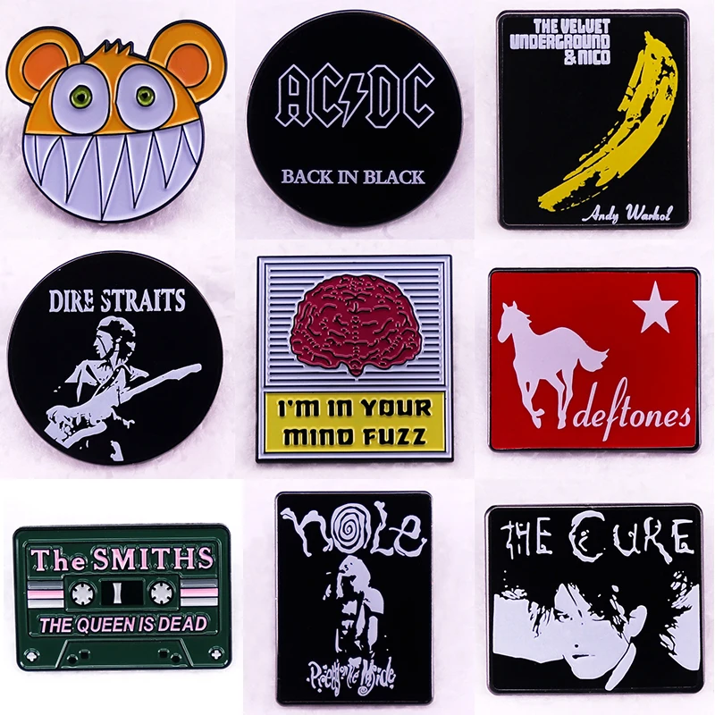 High-Quality-2023-New-Classic-Rock-Enamel-PinBand-Brooch-Vintage-Music ...