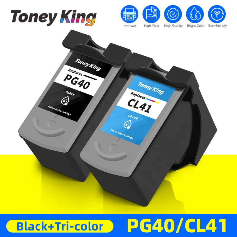 PG40-CL41-Compatible-Ink-Cartridge-For-Canon-PG-40-CL-41-Pixma-MP160 ...