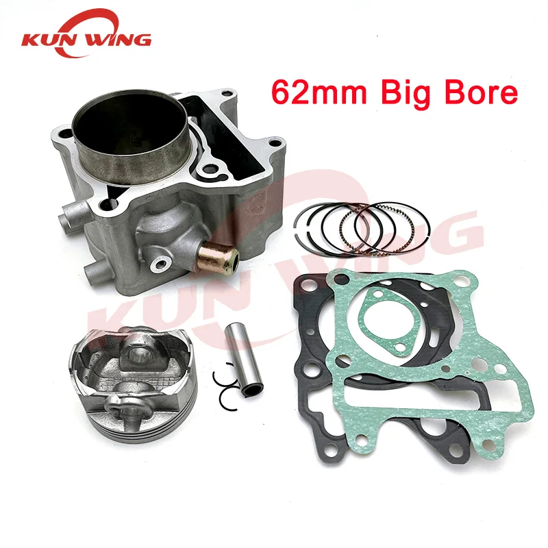 175cc 62mm Big Bore Pcx125 Cylinder Kit Piston For Honda Click125i Lead ...