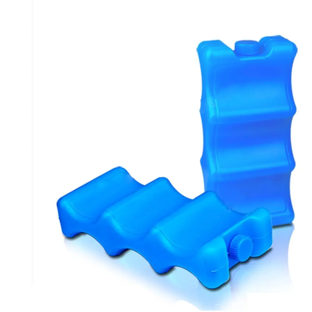 600ml-Blue-Gel-Freezer-Ice-Blocks-Reusable-Cool-Cooler-Pack-Bag-Water ...