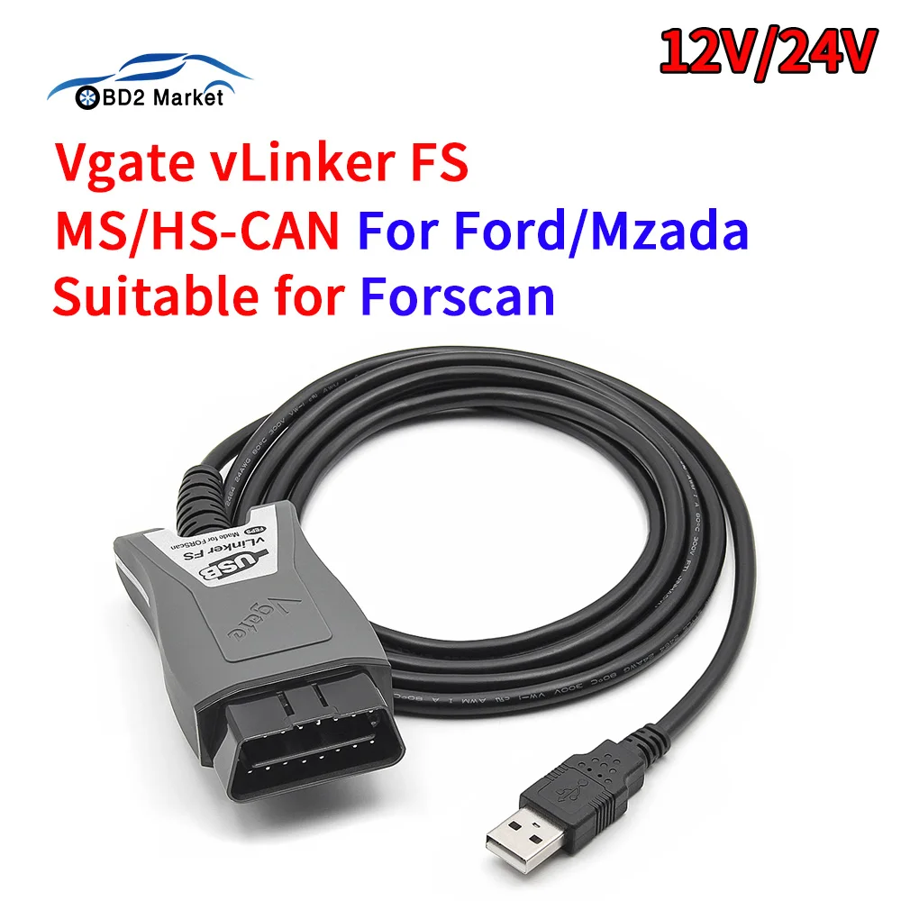 12-24V-Vgate-vLinker-FS-ELM327-USB-Full-FORScan-Functions-For-Ford-MS ...