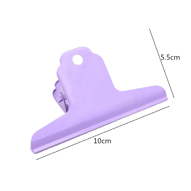 16cm Large Size Binder Clip Metal Silver Paper Organizer Clip Stainless ...