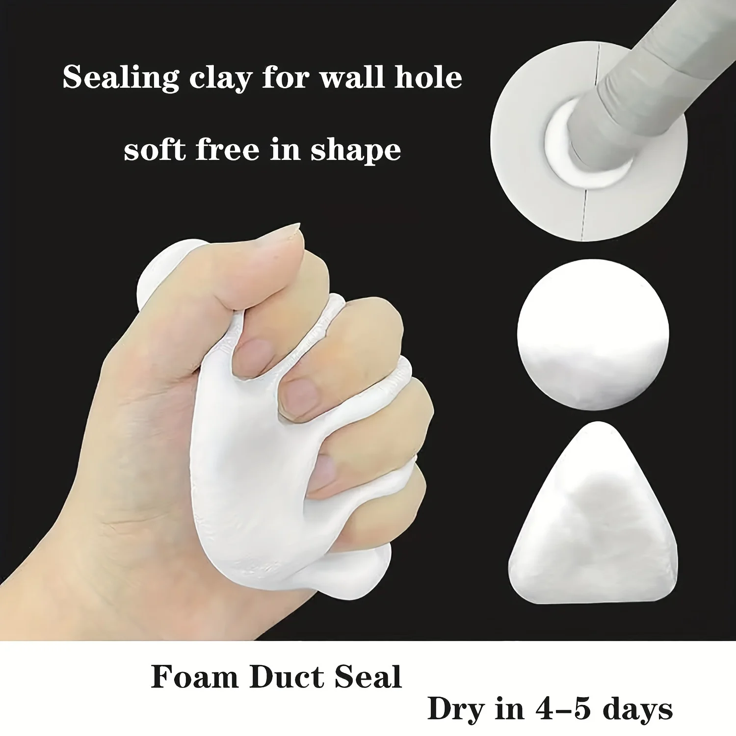 10pcs-Seal-Putty-Duct-Seal-Waterproof-And-Repair-Clay-Moldable-Silicone ...