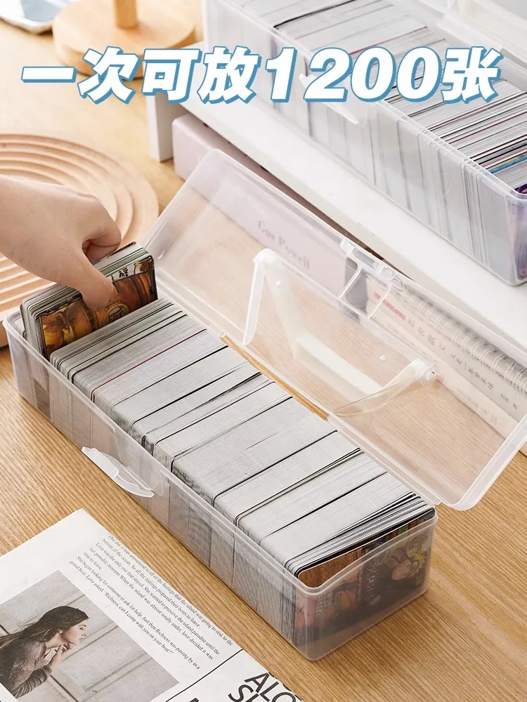 Name-Card-Storage-Box-Business-Name-Card-Holder-Box-Big-Capacity-Name ...