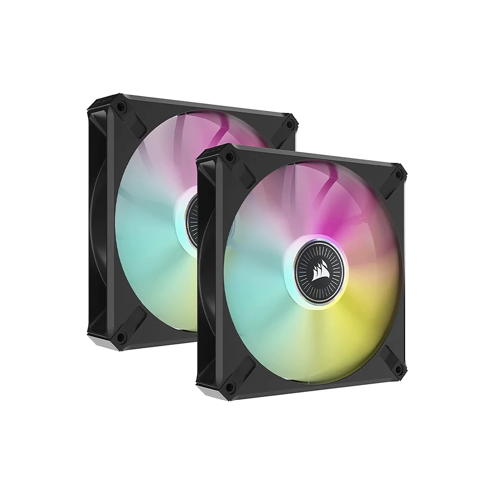 CORSAIR-ML140-RGB-Elite-140mm-Magnetic-Levitation-RGB-Fan-with-AirGuide ...