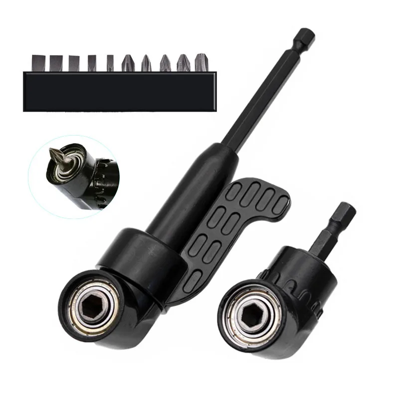 105-Angle-Screwdriver-Set-Socket-Holder-Angle-Adapter-Adjustable-Drill ...