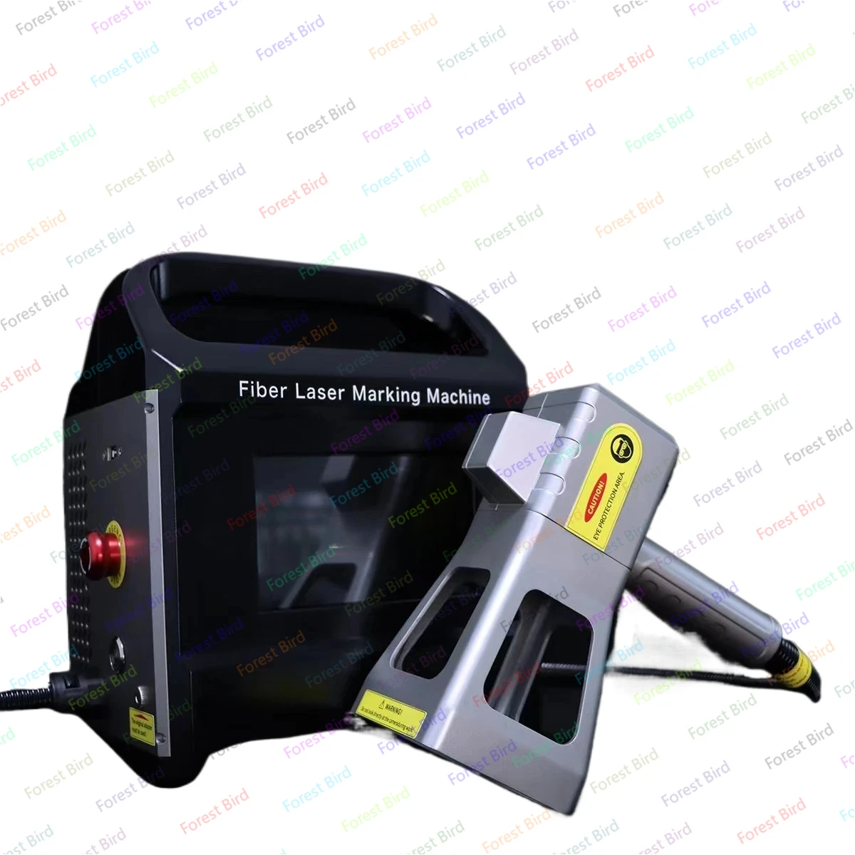Portable-Handheld-Fiber-Laser-Marking-Machine-Steel-Metal-Mini-Laser ...