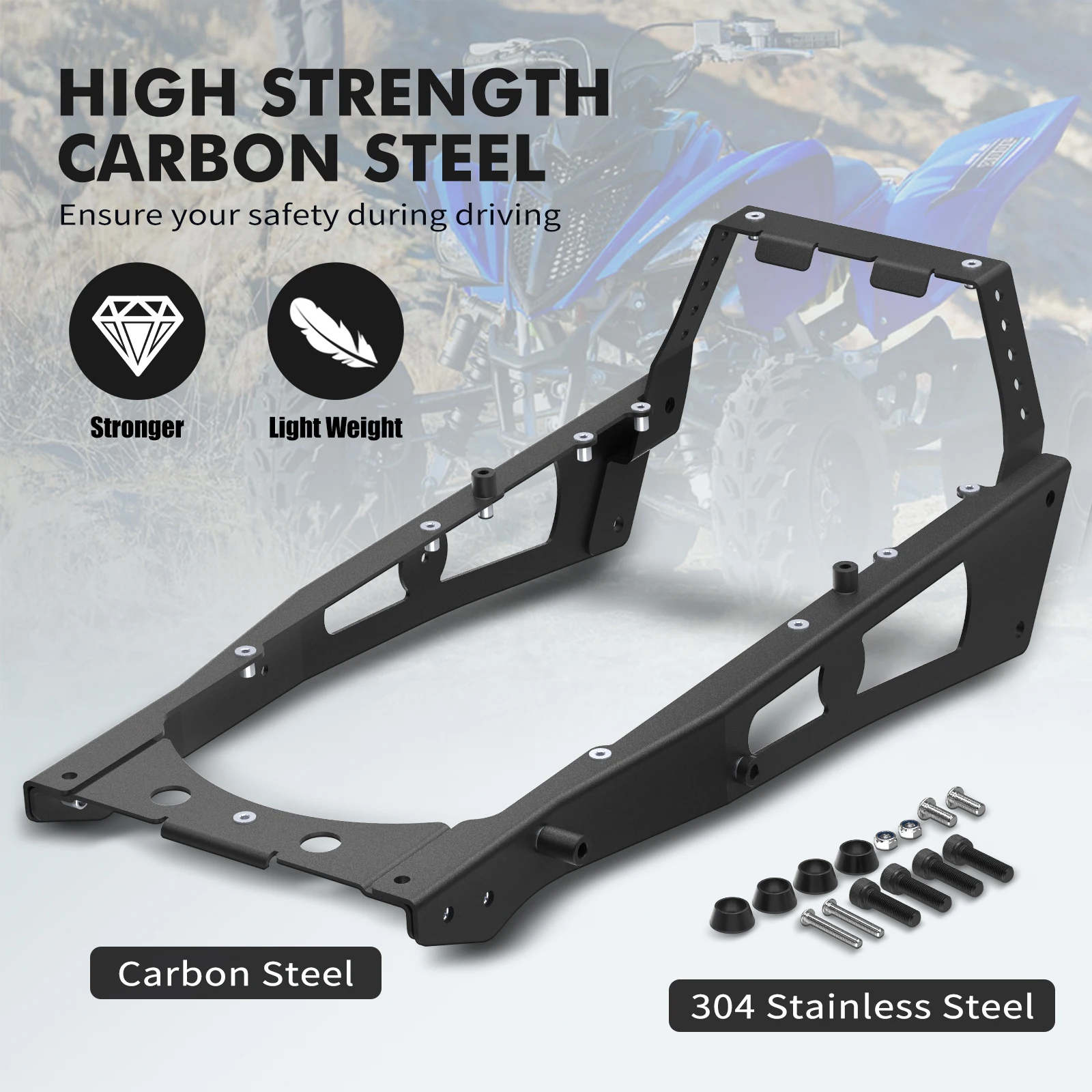 For-Yamaha-Raptor-700-Rear-Subframe-For-Raptor700R-2009-2023-700-Raptor ...