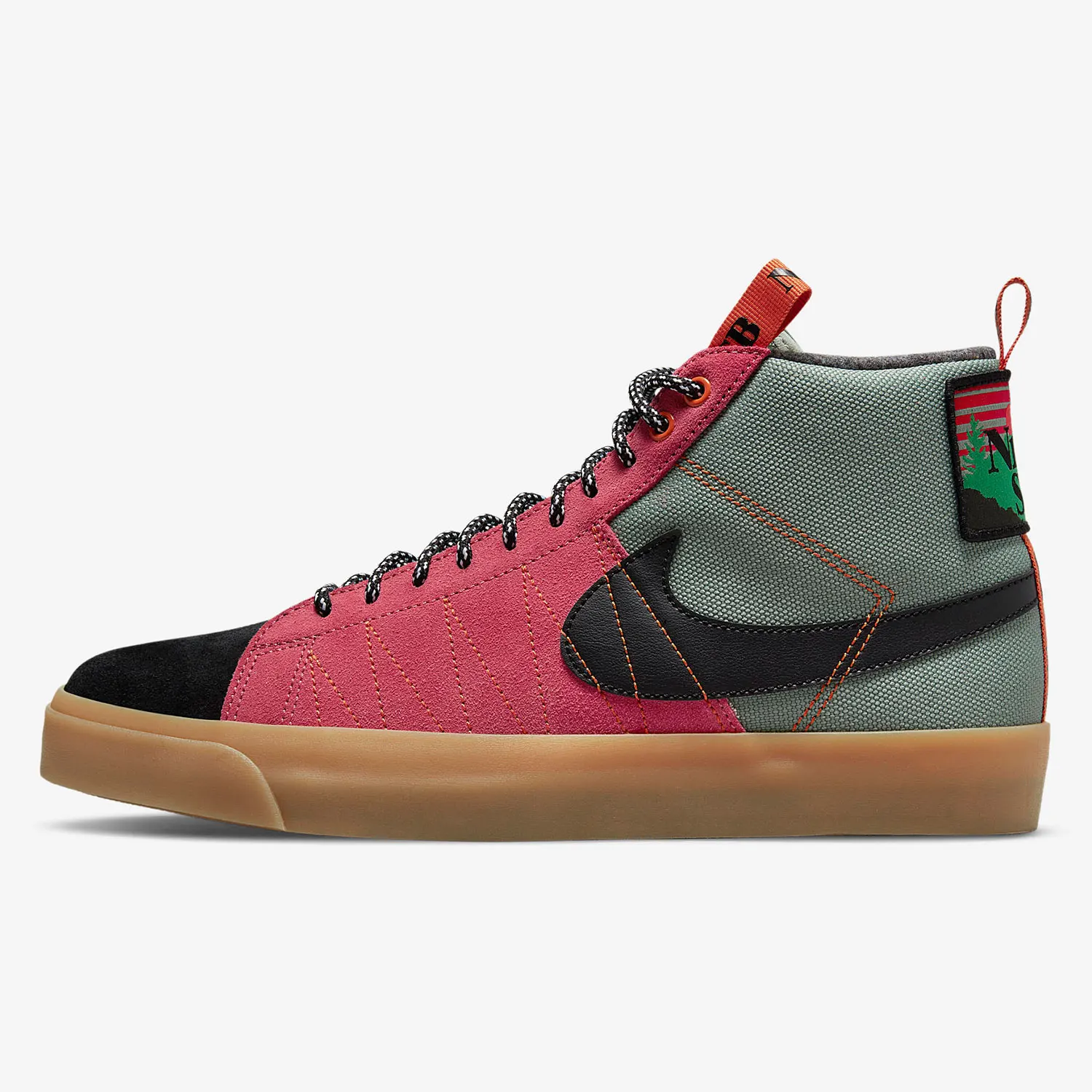 Nike SB Blazer Zoom Tênis de skate unissex de cano alto DC8903-301 ...