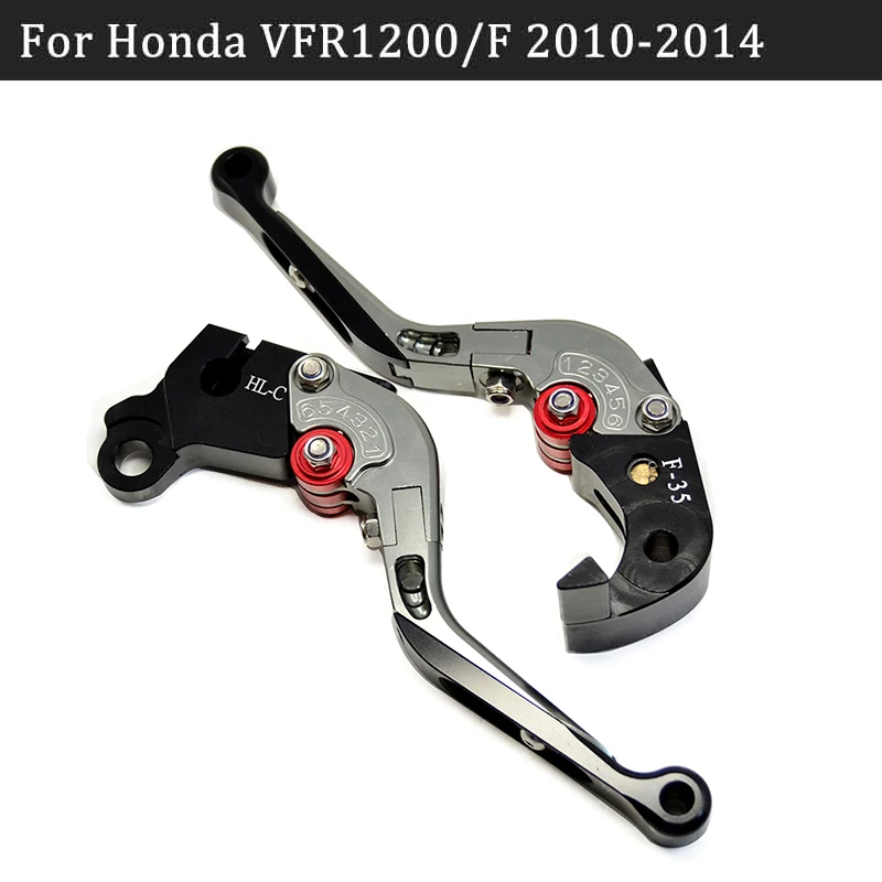 For-Honda-VFR1200-VFR1200F-2010-2014-Motorcycle-Brake-Clutch-Levers-VFR ...
