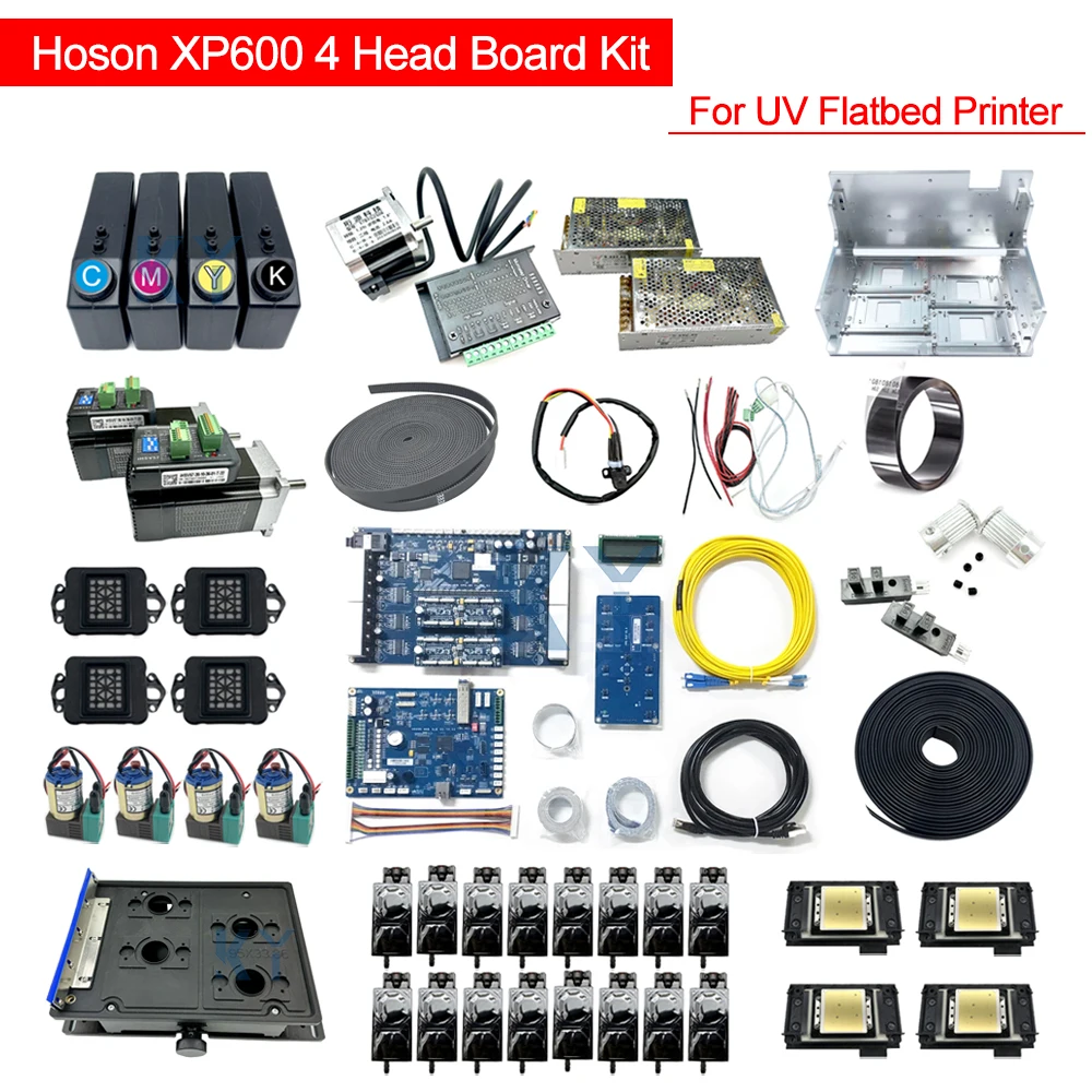 Flatbed-printer-Hoson-XP600-4-Head-Board-Kit-for-UV-Flatbed-printer-For ...