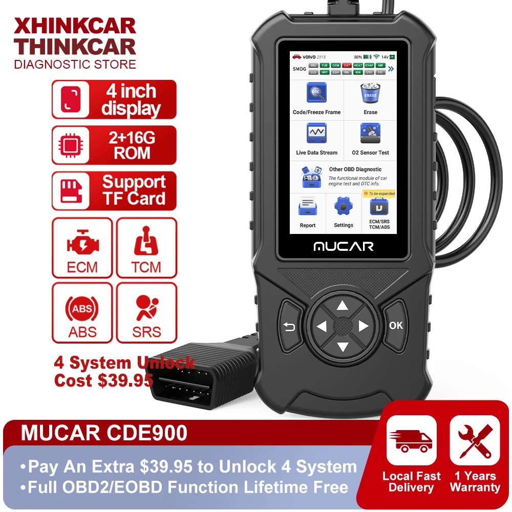 MUCAR-CDE900-Scanner-de-voiture-outil-de-Diagnostic-de-moteur ...