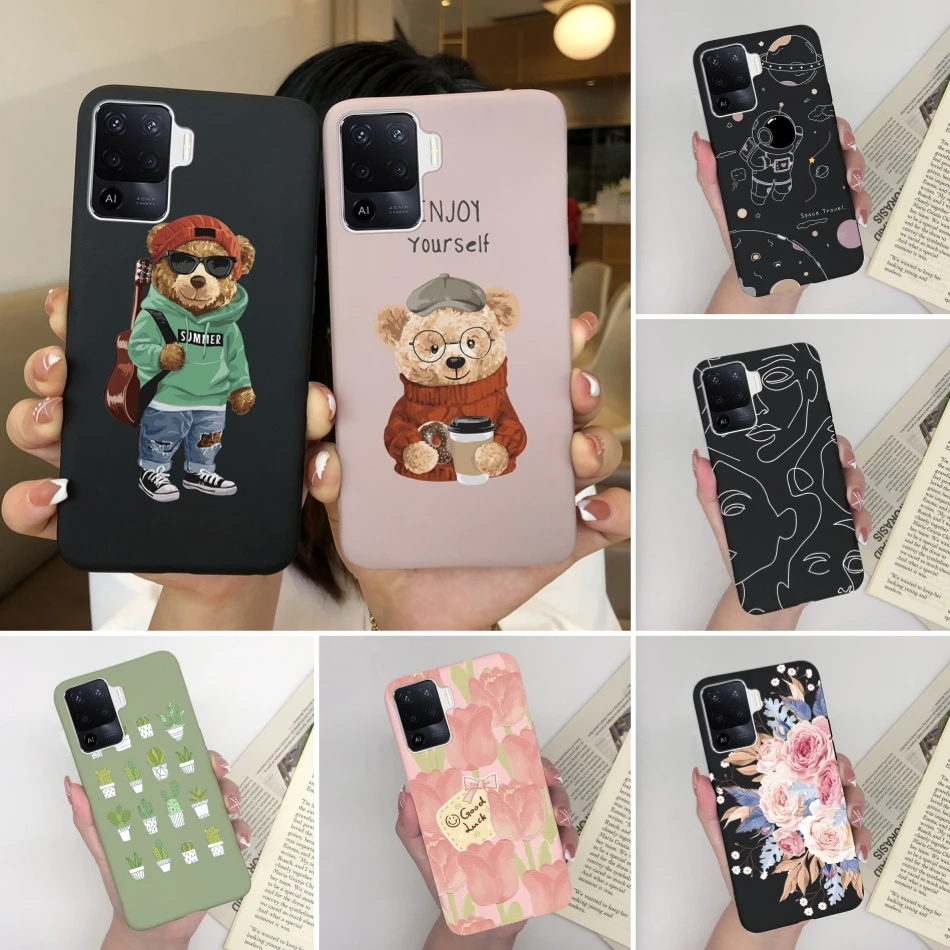 Cases-For-OPPO-Reno-5F-5Z-6Z-Back-Cover-Fashion-Design-Soft-Silicone ...