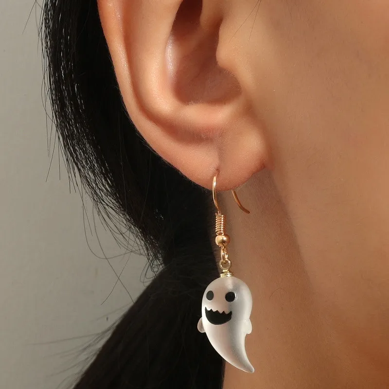 Cute-Halloween-Ghost-Dangle-Earrings-for-Women-Girl-Fashion-Charm-Funny ...