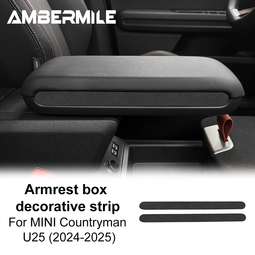 Super-Suede-for-Mini-Cooper-Countryman-U25-2024-2025-Armrest-Box-Side ...