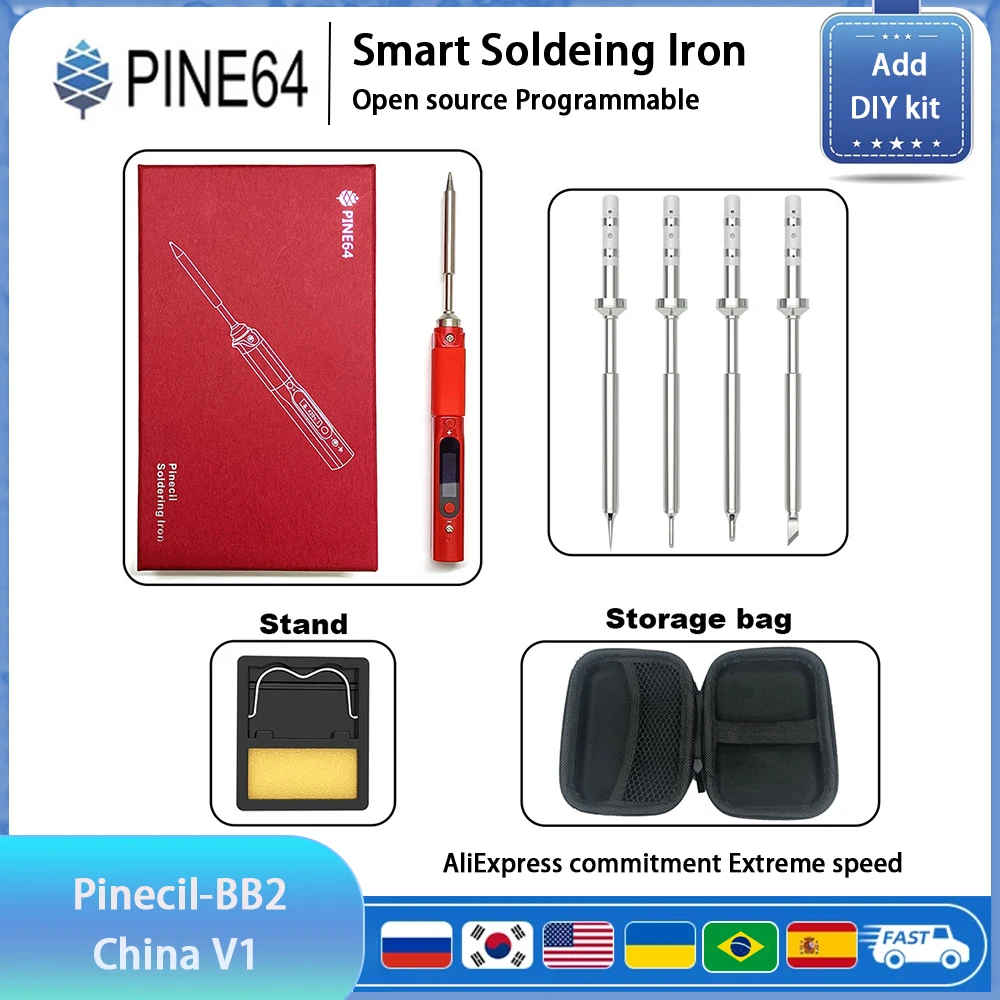 Pine64-BB2-Pinecil-soldering-iron-USB-interface-portable-mini-for-DIY ...