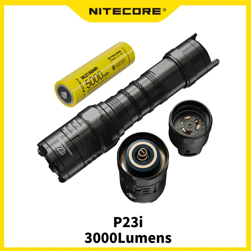 Nitecore-P23i-i-Generation-Rechargeable-21700-Tactical-Flashlight-3000 ...