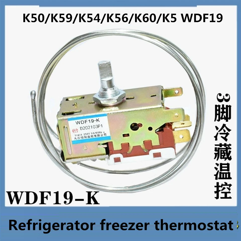 Refrigerator Temperature Controller Thermostat WDF19-K K50/K59/K54/K56 ...